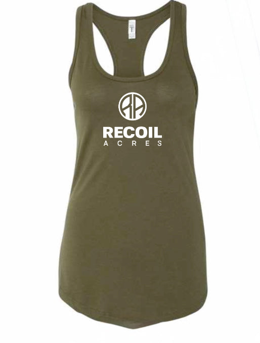 Women`s RA Tank Top – Recoil Acres